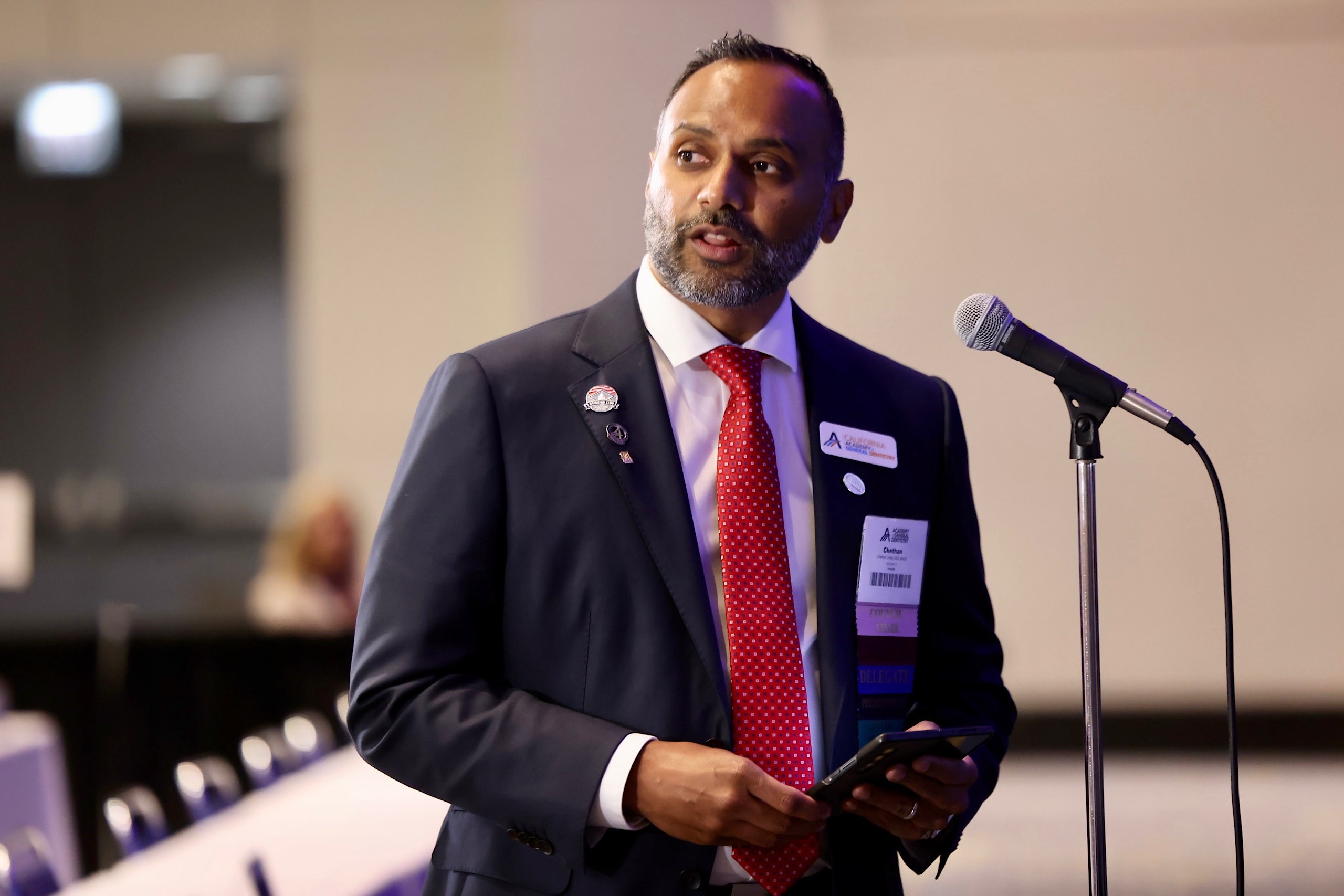 Chethan Chetty, DDS, MAGD, Elected AGD Vice President